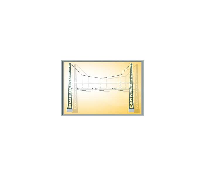 Catenary Span Bridge for 3 Tracks 85mm-Viessmann-4362 | Gaugemaster