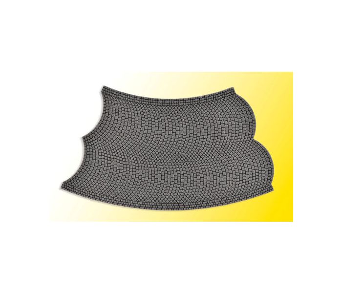 Stone Art Cobblestone Curved Street Plate 12cm Radius-Vollmer-48256 ...
