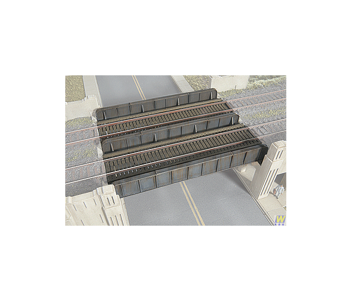 Through Plate Girder Bridge (Single or Double Track) Kit-Walthers ...