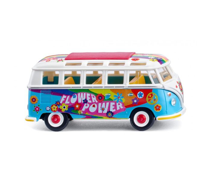 VW T1 Samba Bus Absolute Flower Power 1963-67-Wiking-079744 | Gaugemaster