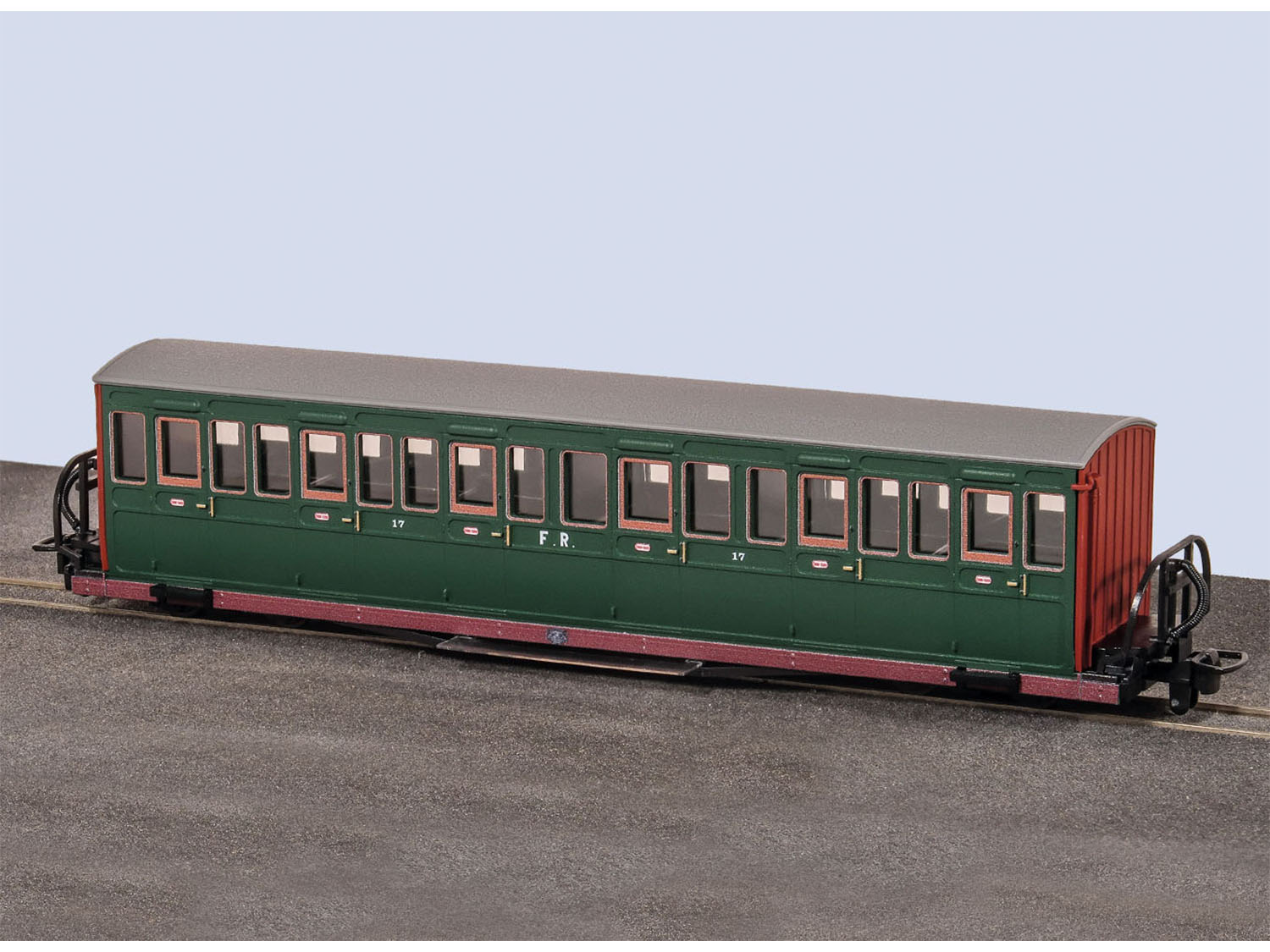 Peco Announce New OO9 Ffestiniog Bowsider Coaches | Gaugemaster