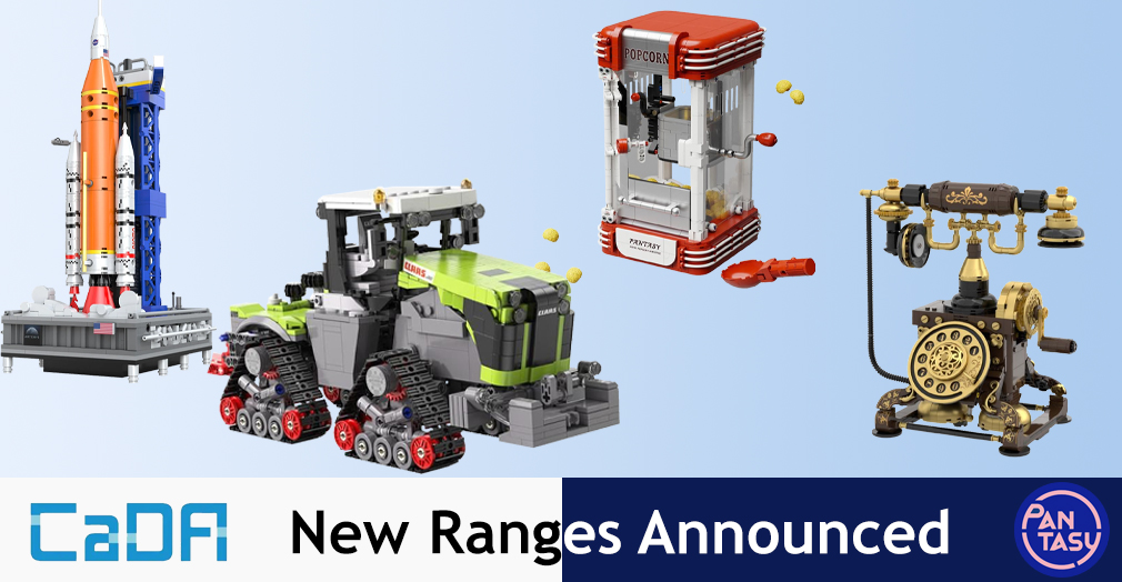 New CaDA, Bandai, and Pantasy Kits Now Available | Gaugemaster