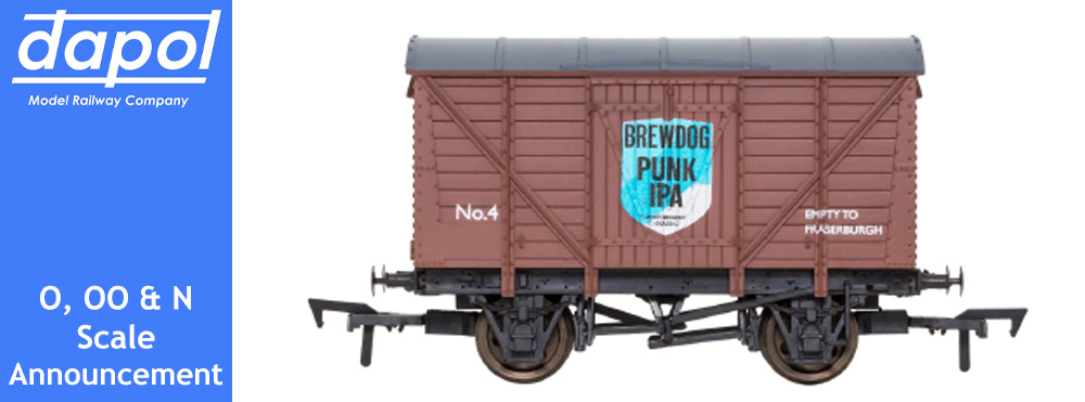 Dapol Announce Brewdog Wagons | Gaugemaster