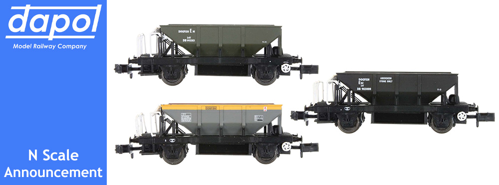 Dapol Announce New Dogfish Wagons | Gaugemaster