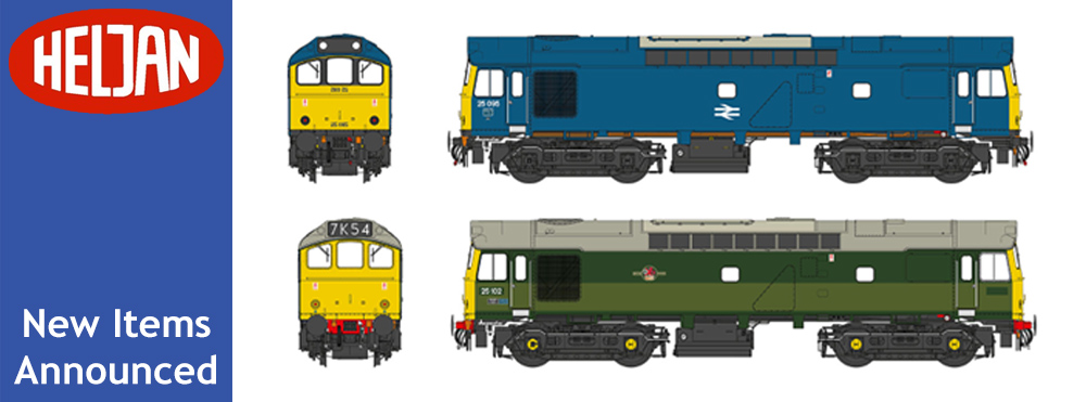Heljan Announce New Class 25s | Gaugemaster