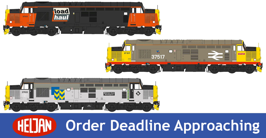 Heljan Class 37 Pre-order Deadline Approaching! | Gaugemaster