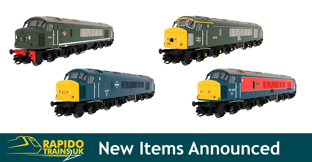 Rapido Trains UK Enters TT:120 with New Class 45 & Class 46 Locomotives ...