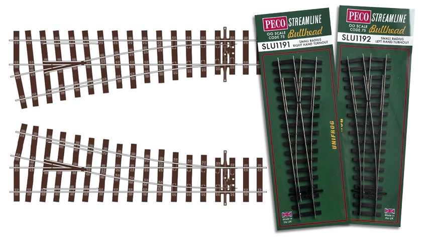 Peco Announce Bullhead Small Radius Turnouts | Gaugemaster
